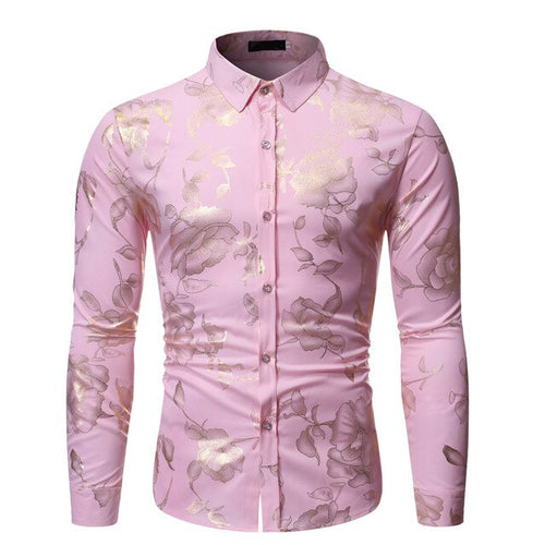 Chemise Florale Homme - Dorian Gray | Steampunk Store