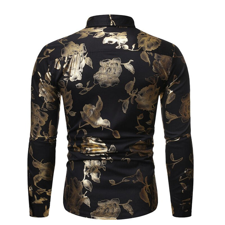 Chemise Florale Homme - Dorian Gray | Steampunk Store