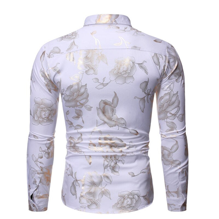 Chemise Florale Homme - Dorian Gray | Steampunk Store